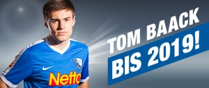 Profivertrag für Tom Baack - BOKENNER KLUB
